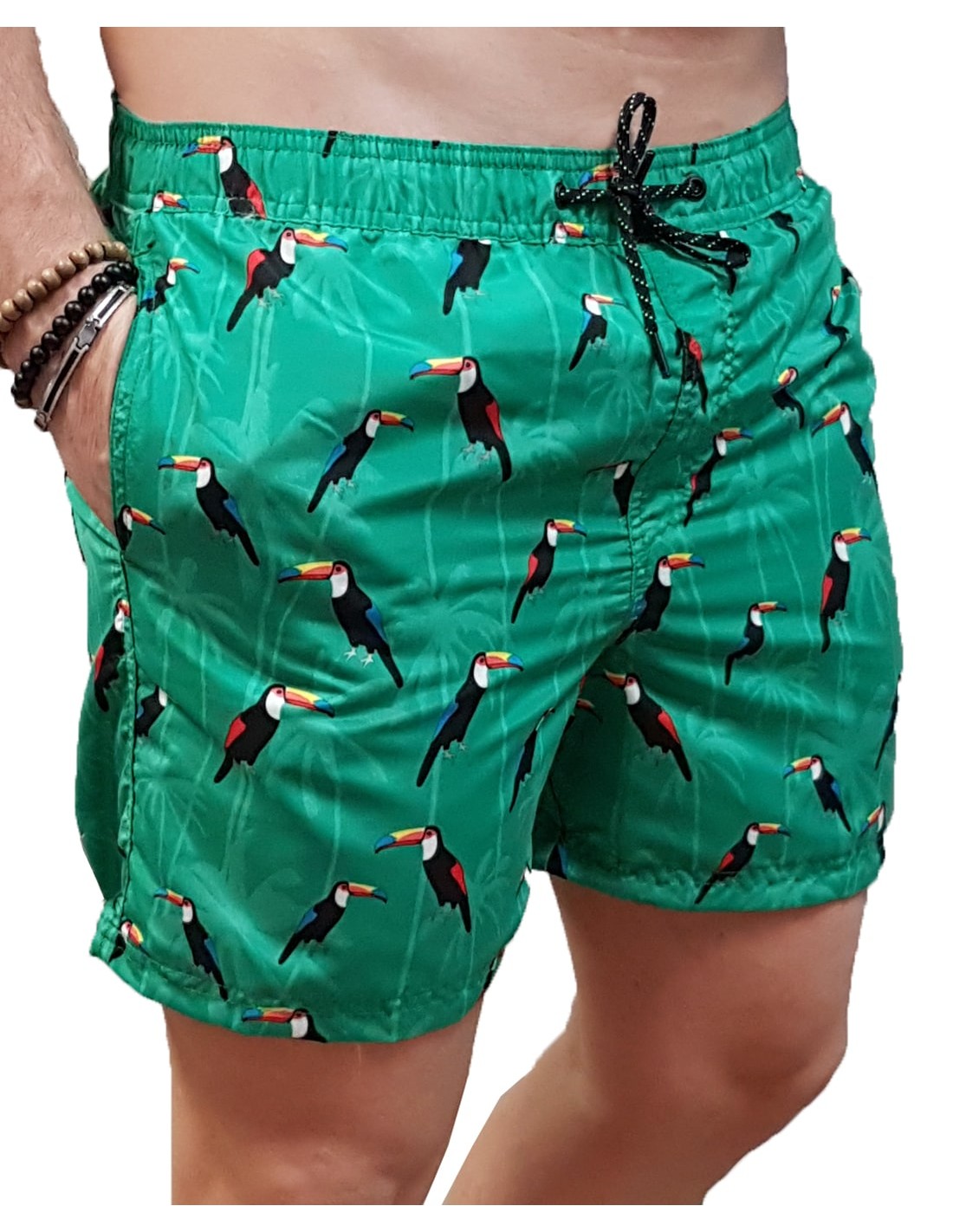 Jack&Jones - 12202955 - JPST Crete Jj Swim AKM Animal SN - Jelly Bean ...