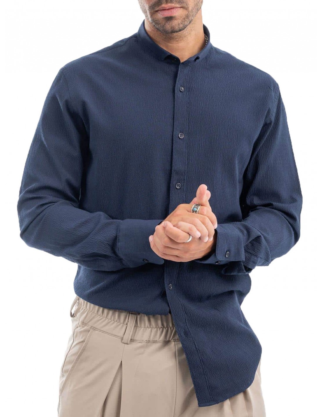 Vittorio Artist - 800-2223-019 - Blue - Πουκάμισο