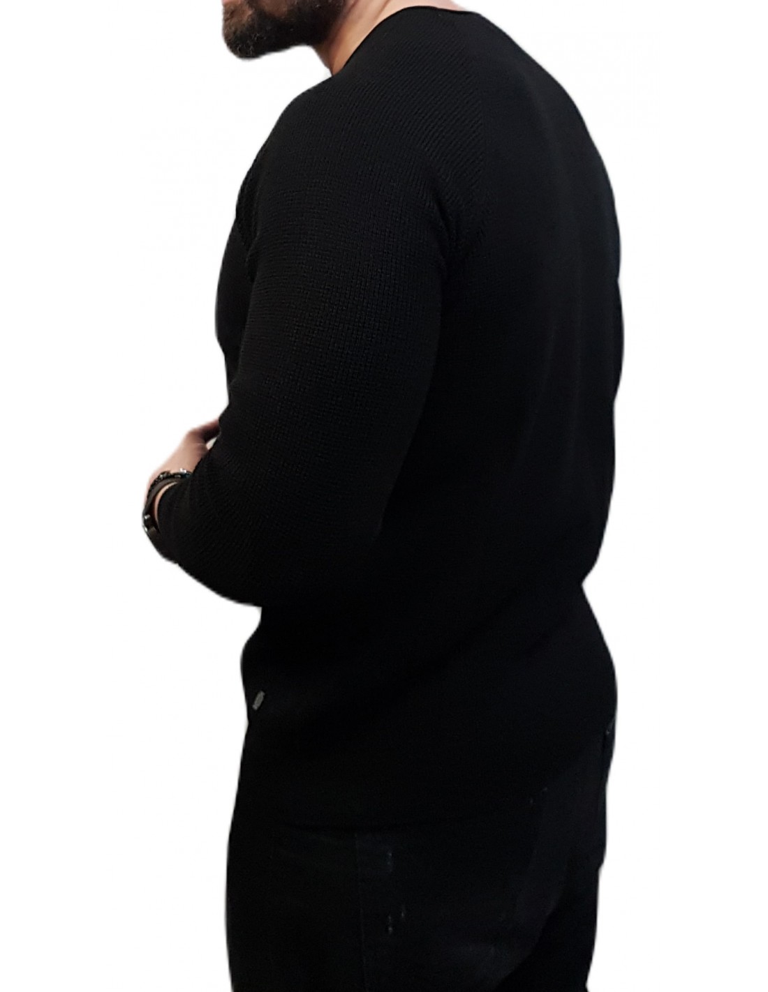 Vittorio - 700-2223-006 - Black - Μπλούζες Πλεκτά